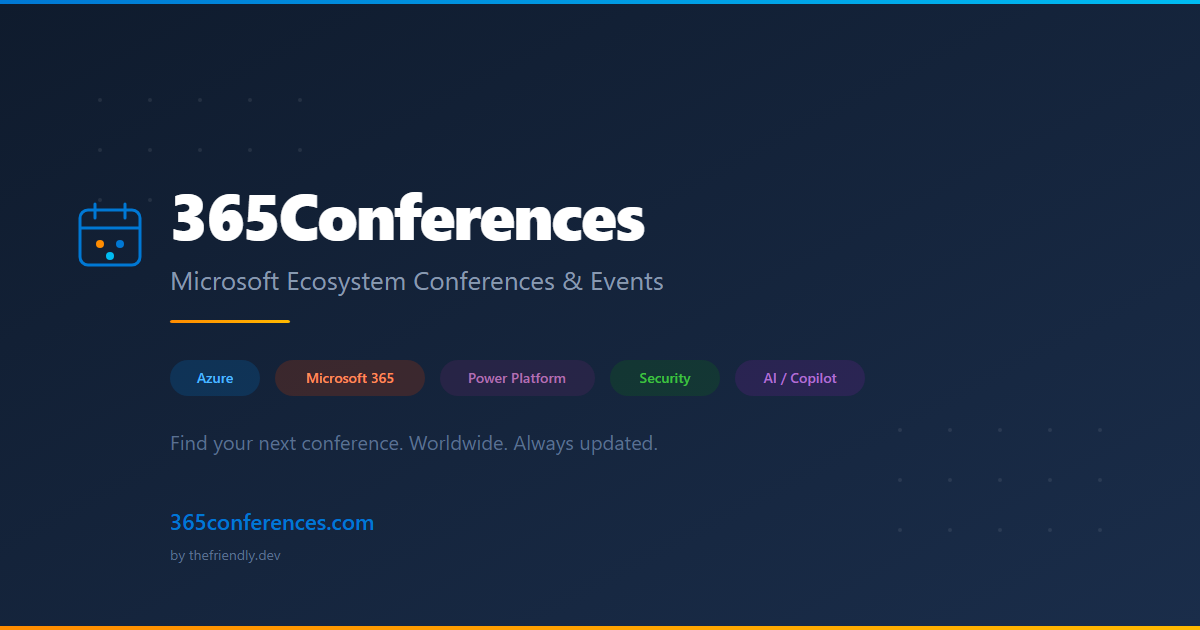 Microsoft Ignite — 365Conferences